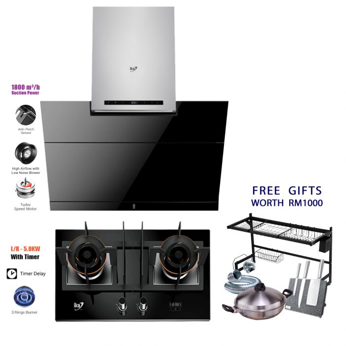 IKA Kitchen Hood C528 Set - ONE HOME GALLERY