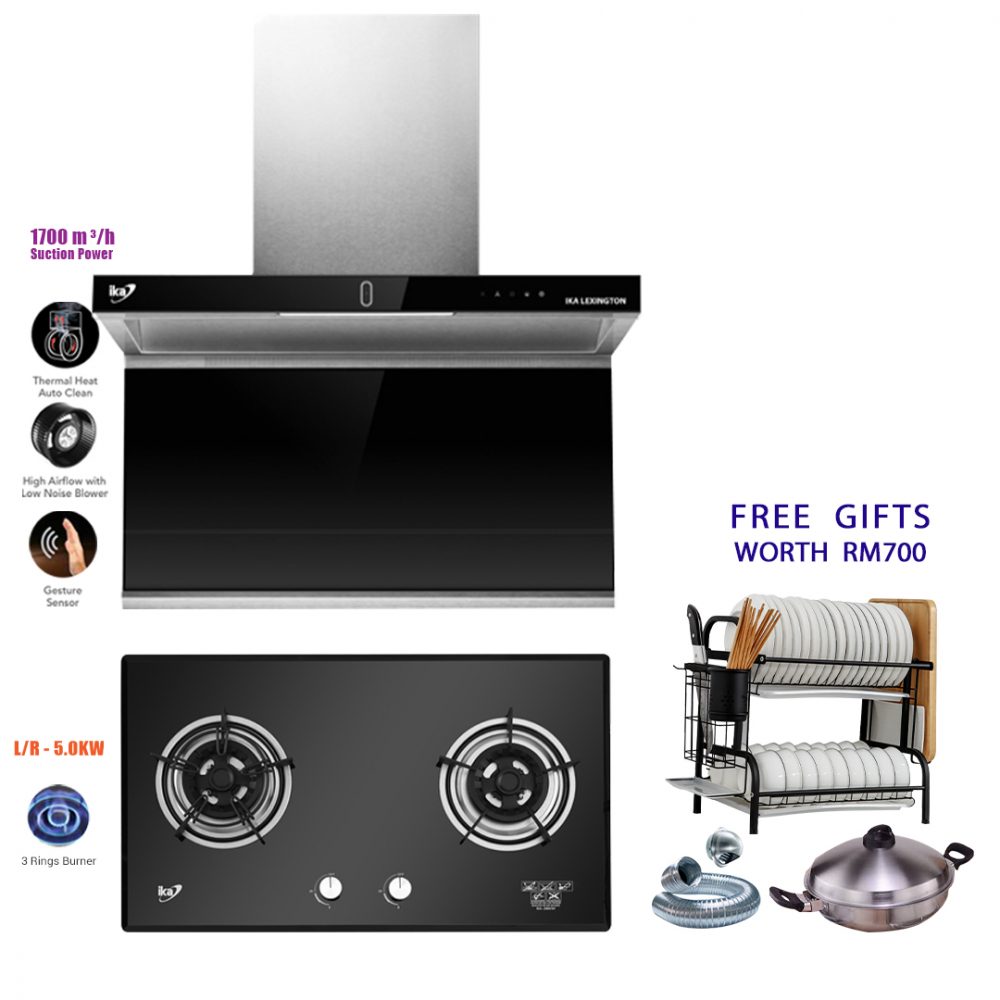 IKA Kitchen Hood Lexington Set - ONE HOME GALLERY