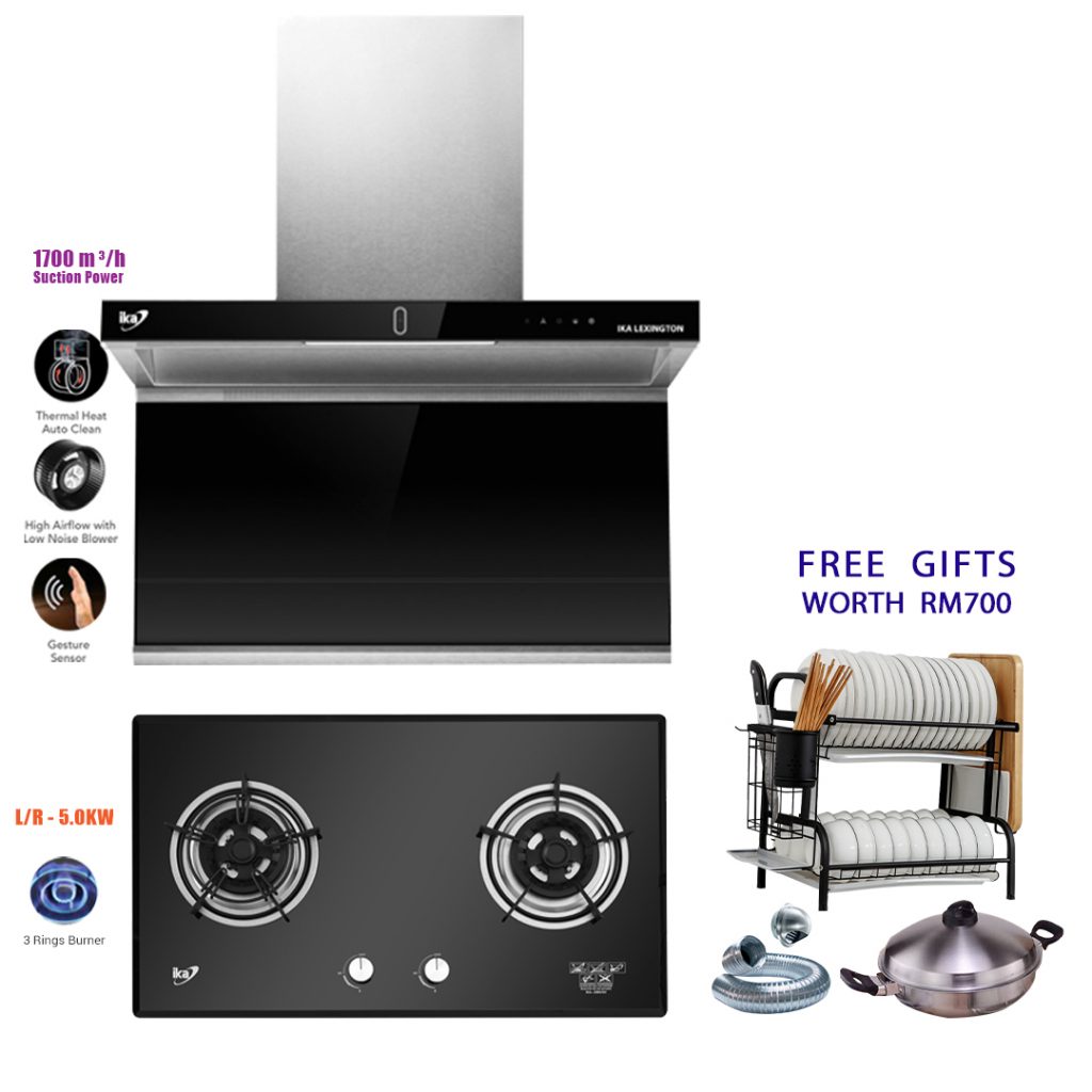 IKA Kitchen Hood Lexington Set - ONE HOME GALLERY